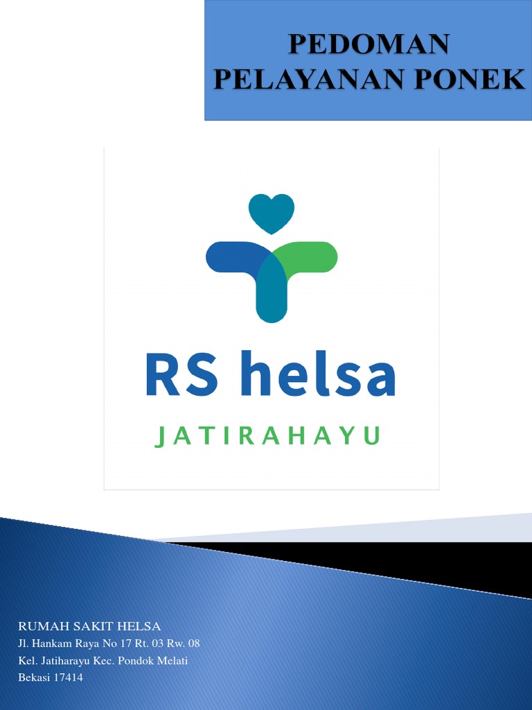 Pedoman Pelayanan Ponek | PDF
