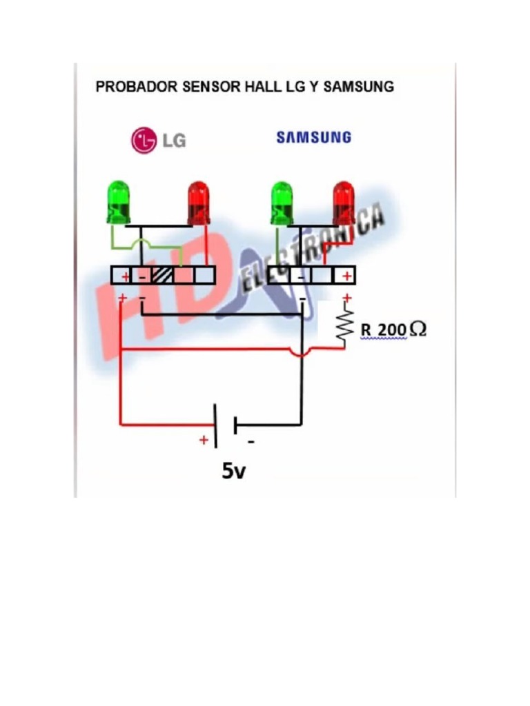 Probador de Sensor Hall Samsung y LG | PDF