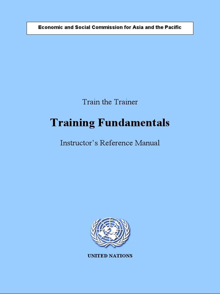 Training of Trainers Manual | PDF | Educational Assessment | Learning