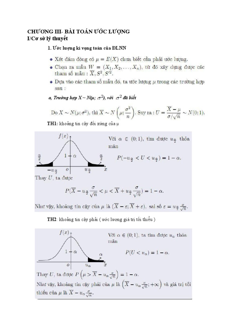 Bài Toán Ư C Lư NG | PDF