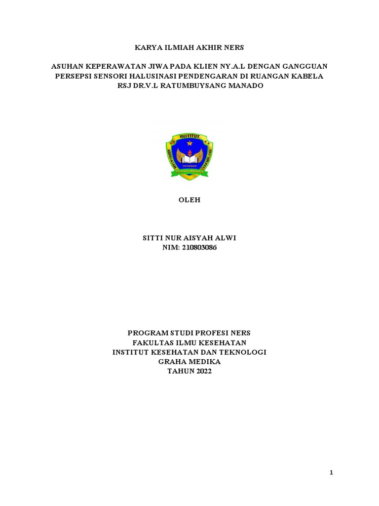 KIAN (Karya Ilmia Akhir Ners) | PDF