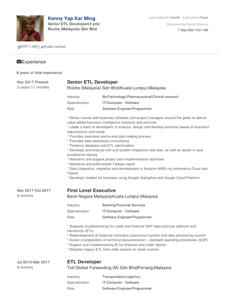 Kenny Yap Kar Ming | PDF | Software | Information Retrieval