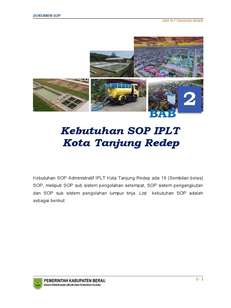 Dok SOP BAB 2 - LIST KEBUTUHAN SOP | PDF