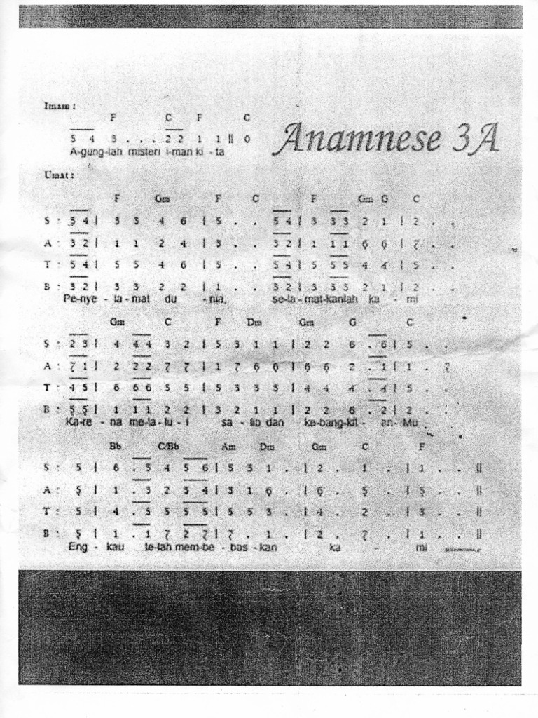 Anamnese 3A | PDF