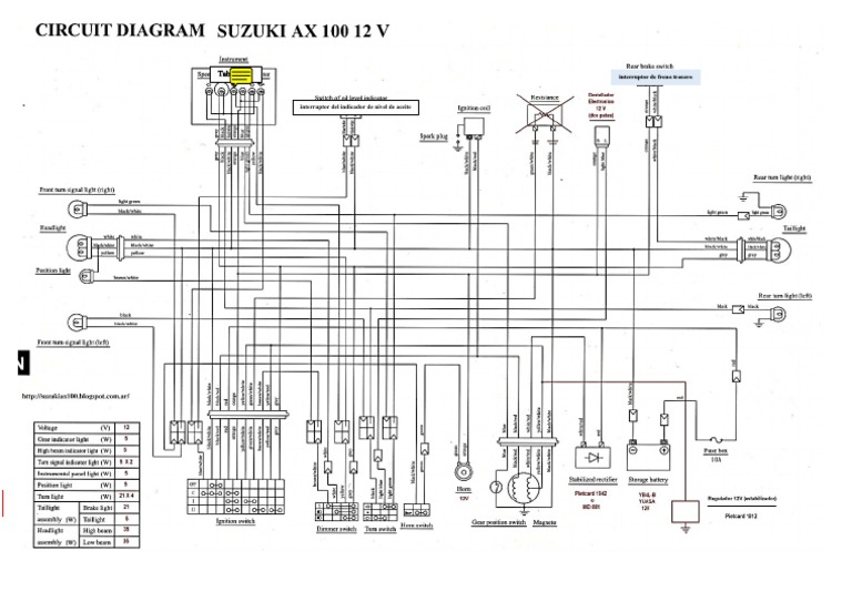 Diagrama Ax 100 2 | PDF