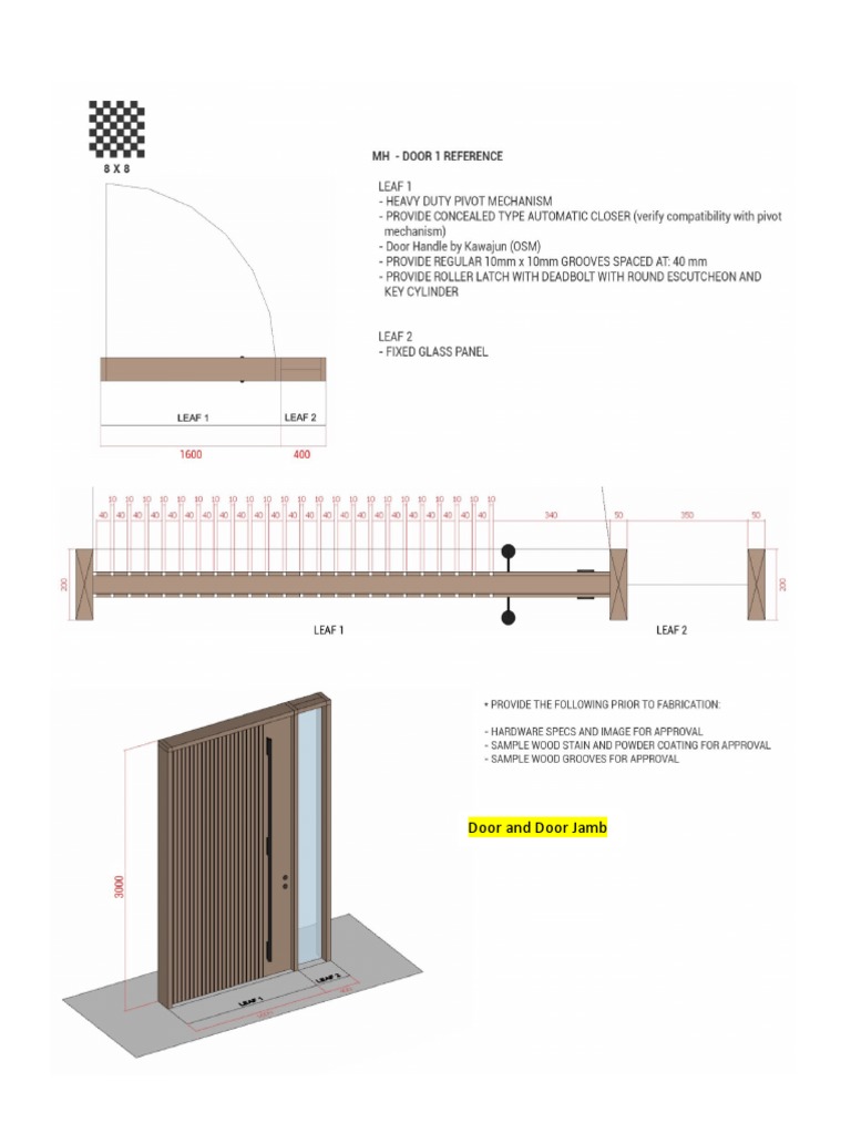 Tanguile Door Quotation Request | PDF