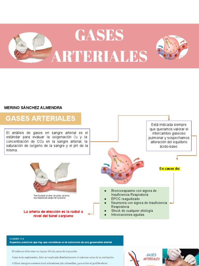 Gases Arteriales | PDF | Sangre | Emergencias Médicas