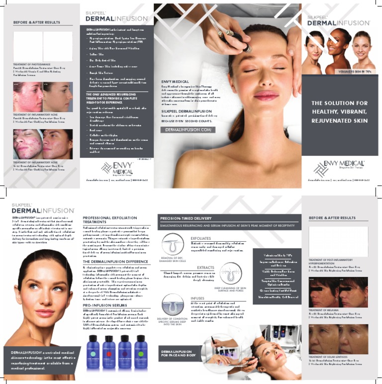 English Silkpeel Dermalinfusion | PDF | Skin Care | Clinical Medicine
