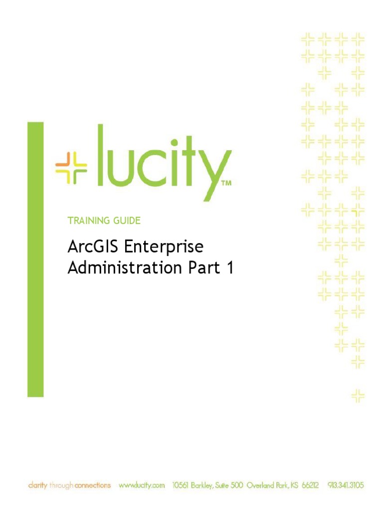 ArcGIS Admin Guide for IT & GIS Pros | PDF | Arc Gis | Networking