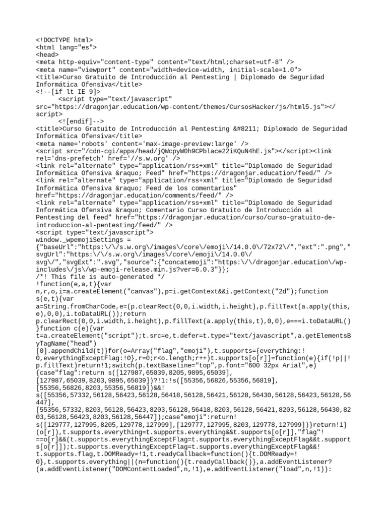 Curso Gratuito de Introducción Al Pentesting - Diplomado de Seguridad ...