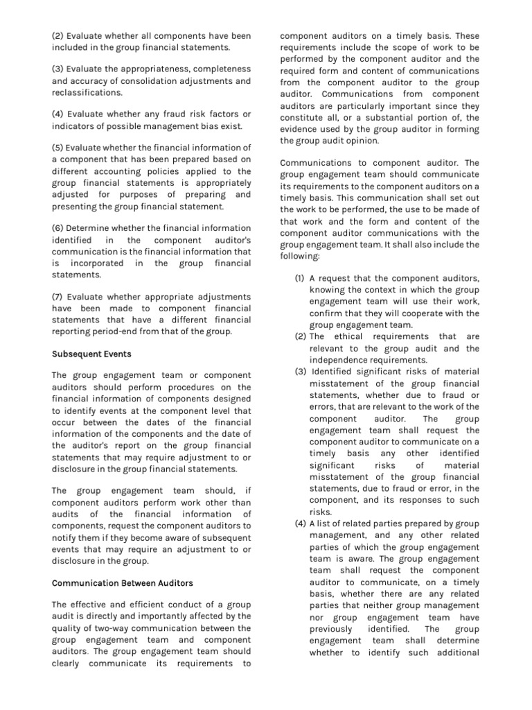 CH 12-Using The Work of Others-2 | PDF | Audit | Auditor's Report