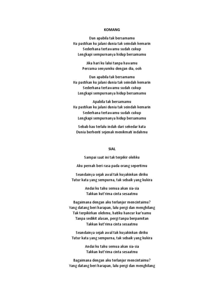 Cinta Tak Berbalas dan Kehilangan | PDF | Puisi