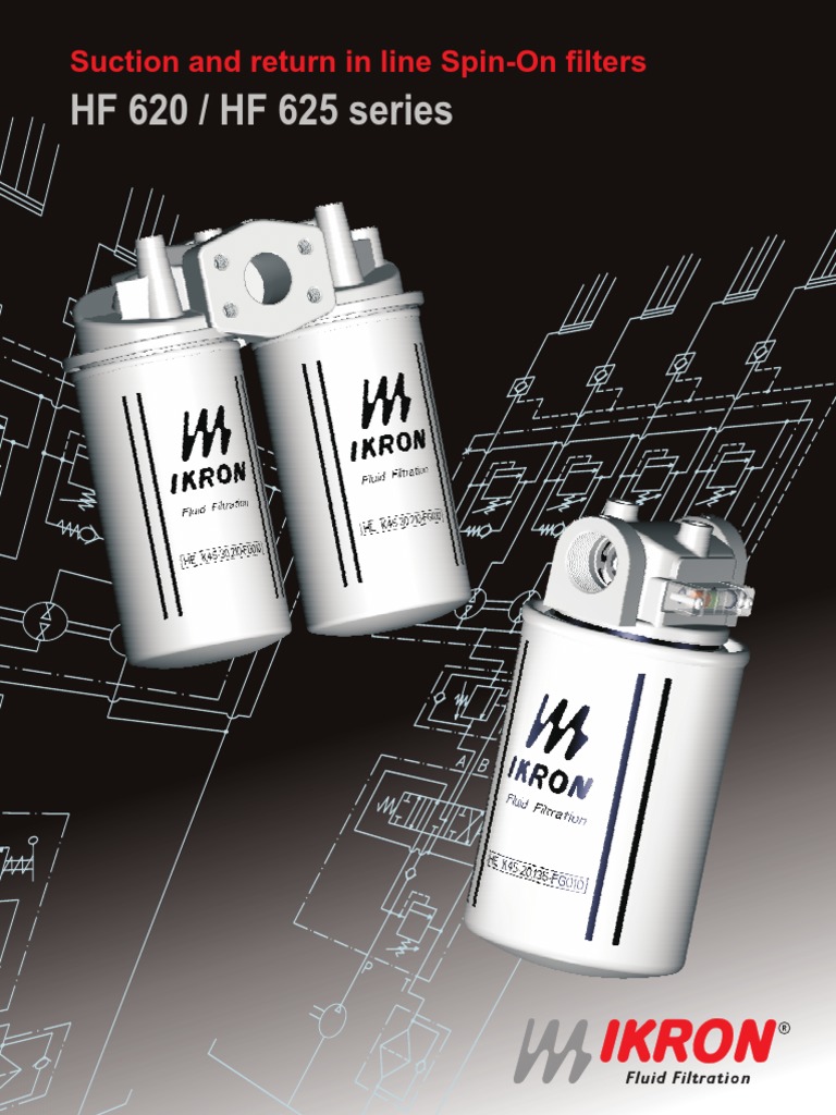 HF 620 / HF 625 Series: Suction and Return in Line Spin-On Filters ...