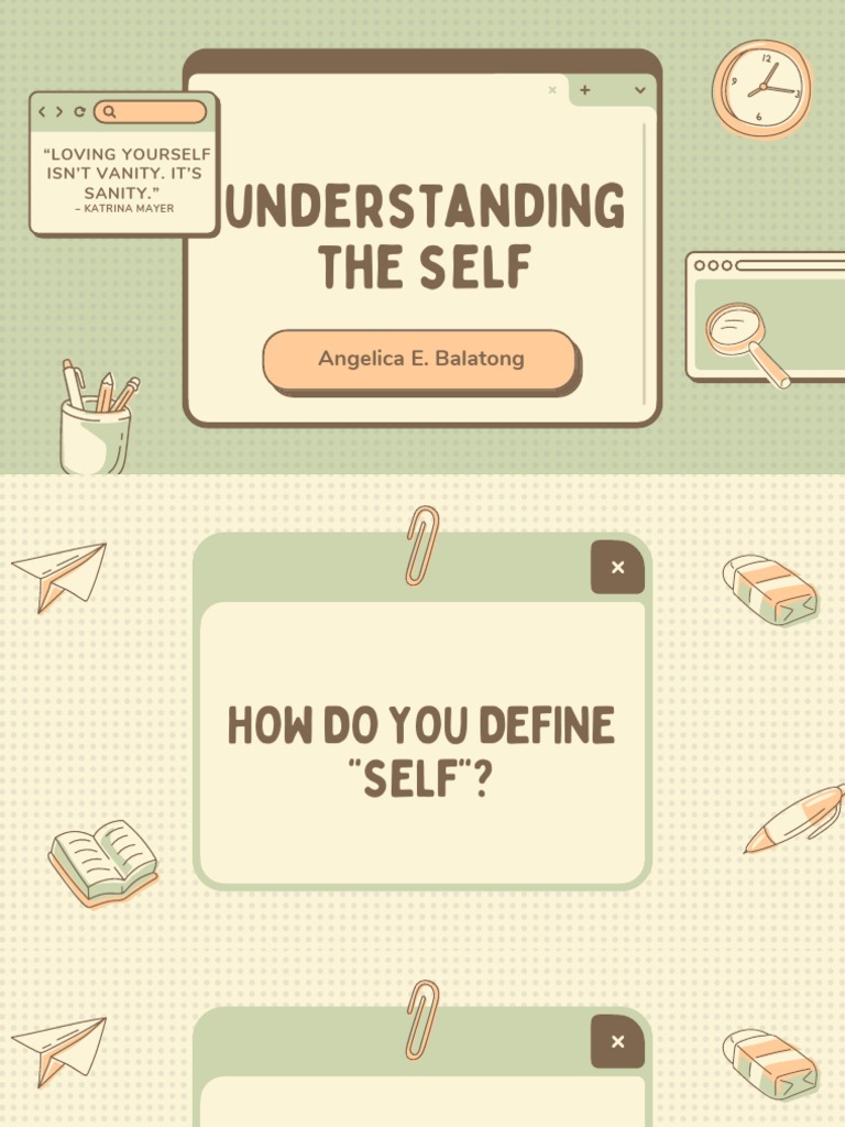 Understanding The Self - Philosophy | PDF | Id | Soul