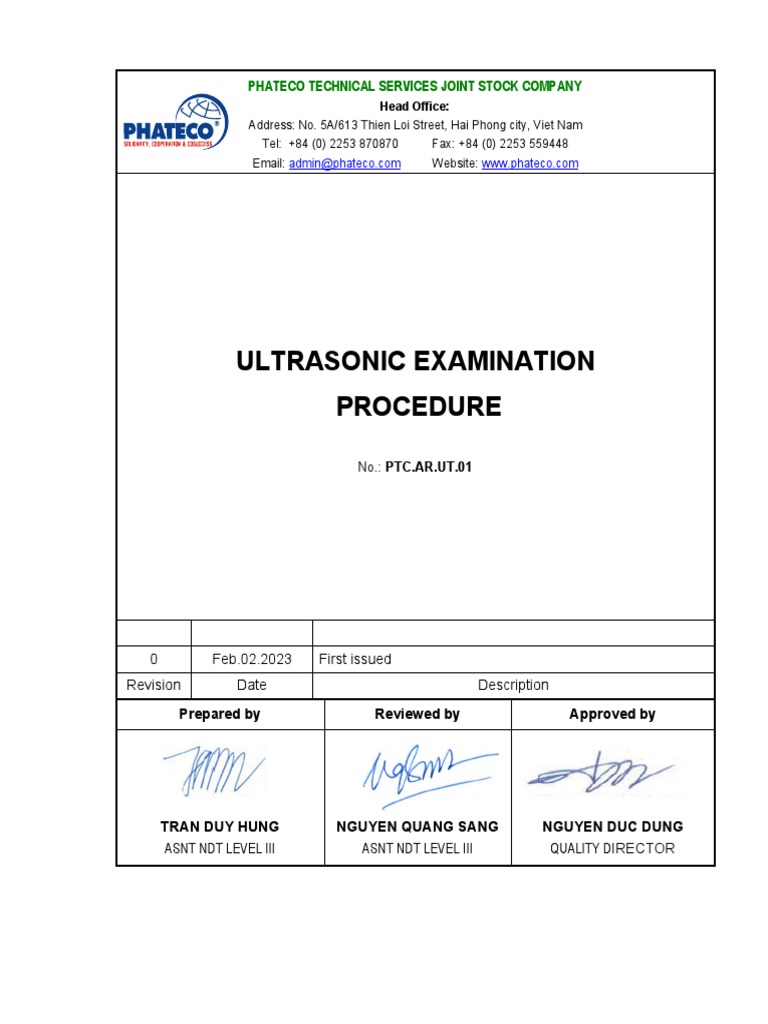 PTC Ar Ut | PDF | Nondestructive Testing | Materials