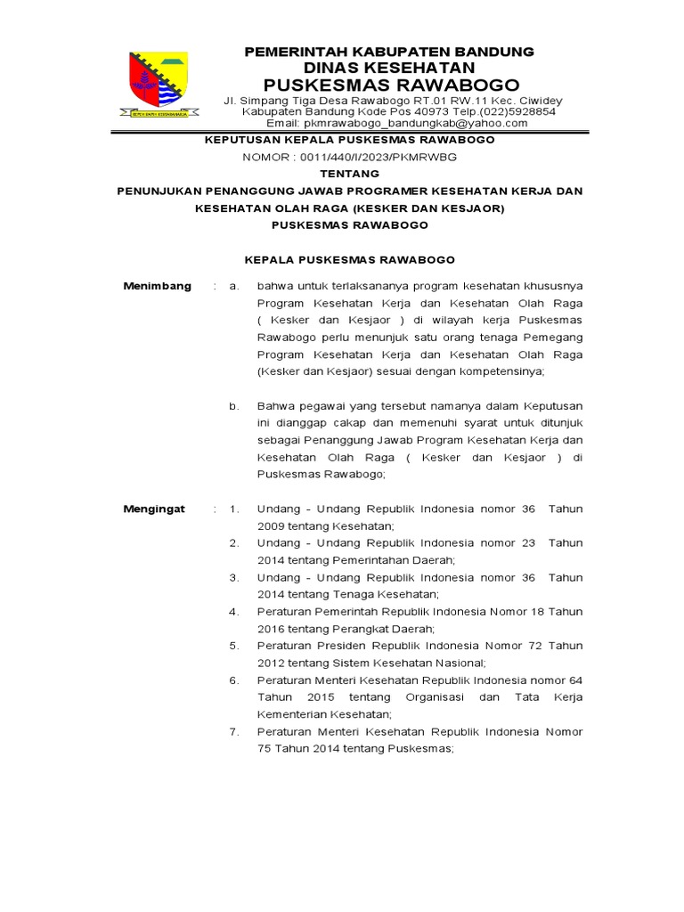 KESJAOR | PDF | Kesehatan Holistik | Teknologi & Rekayasa