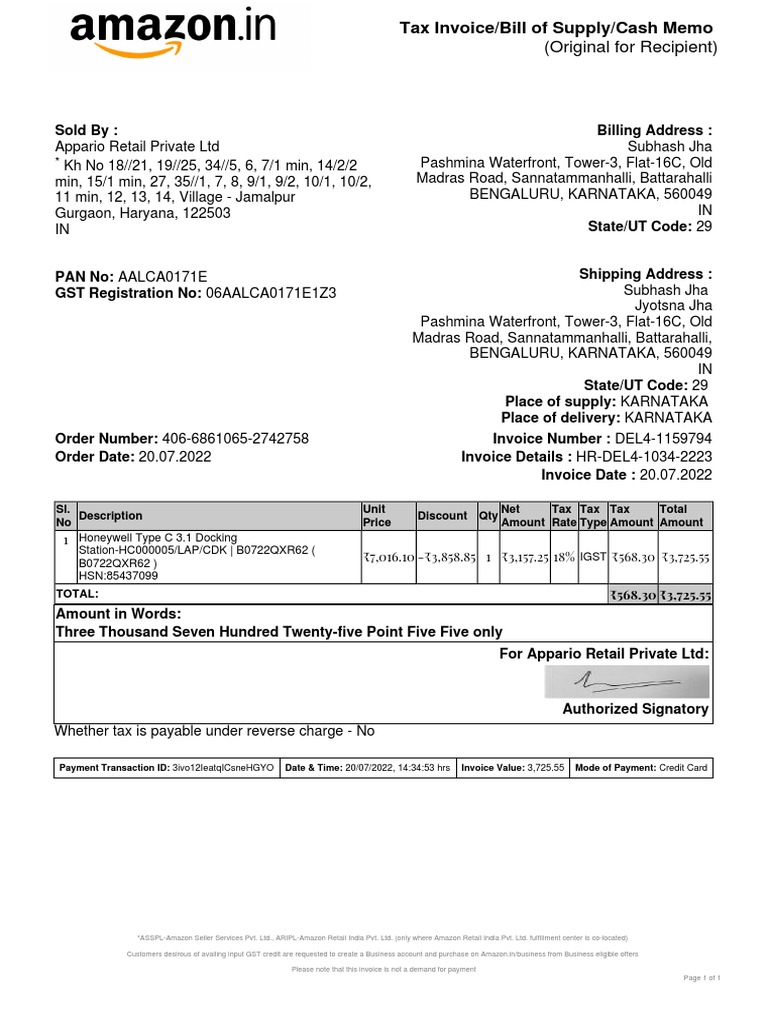 Docking Station Invoice | PDF | Invoice | Government Finances