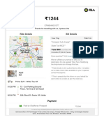 Cab Invoice | PDF | Transport | Economies