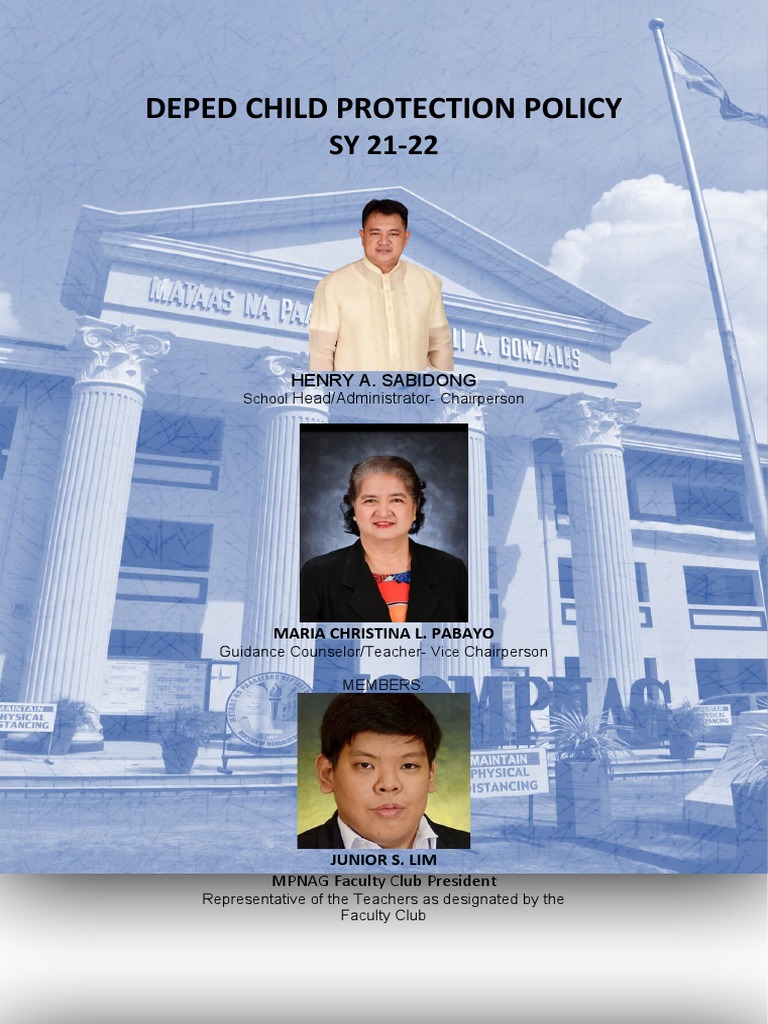 Deped Child Protection Policy Sy 21 22 | PDF