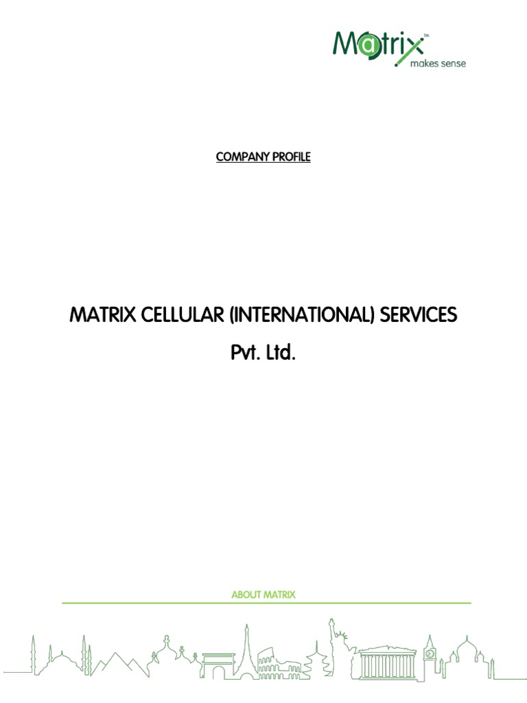 Matrix Cellular (International) Services Pvt. LTD.: Company Profile ...