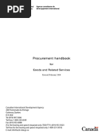 ISO Procurement Policy and Procedures: Table of Content | PDF ...