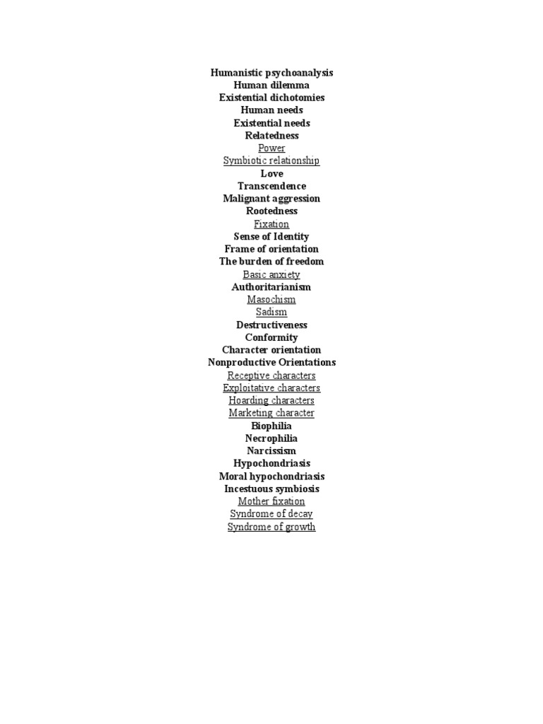 Fromm Humanistic Psychoanalysis | PDF | Erich Fromm | Psychoanalysis