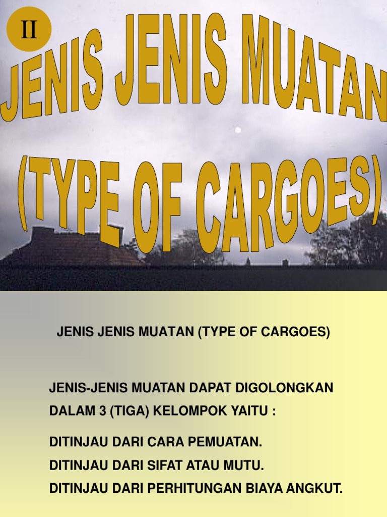 2.1 Jenis-Jenis Muatan | PDF