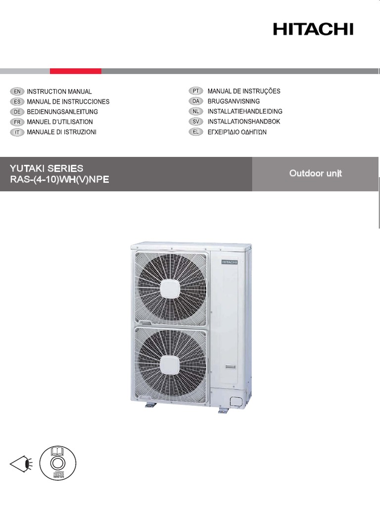 Iom Yutaki Outdoor Units | PDF | Ciências Físicas | Natureza