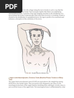 Upper Limb Neurodynamic Tests Overview | PDF