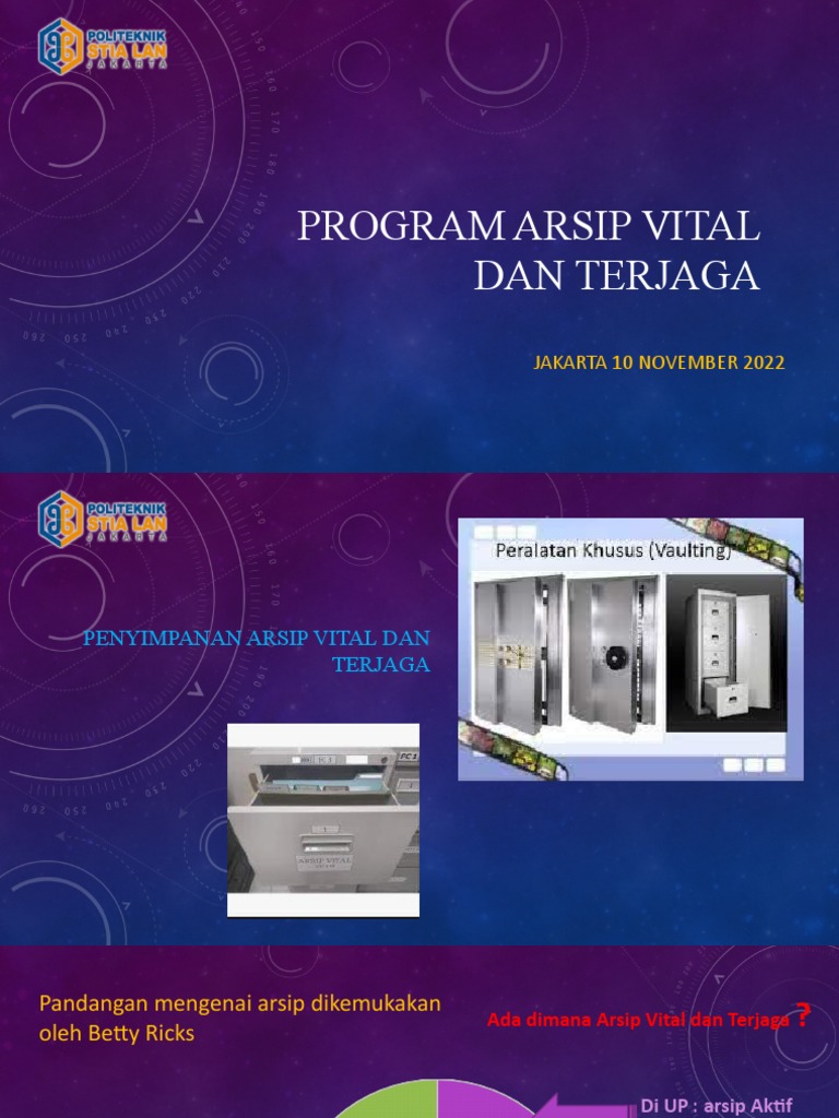 Pertemuan 10 November 2022 Penyimpanan Arsip Vital Dan Terjaga Aaaa | PDF Pertemuan 10 November 2022 Penyimpanan Arsip Vital Dan Terjaga Aaaa | PDF