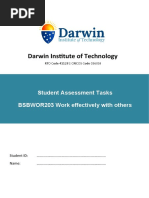 SITXFIN009 Student Assessment Task 2 | PDF | Budget | Communication