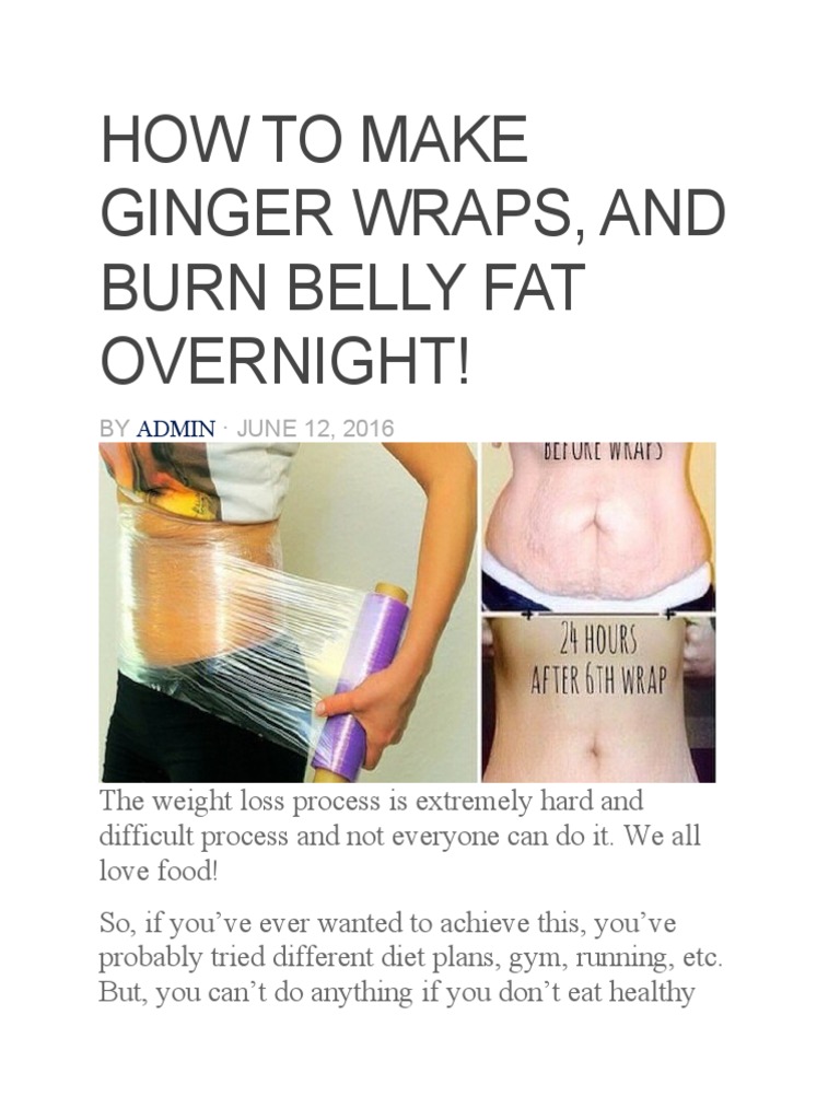 How To Make Ginger Wraps | PDF