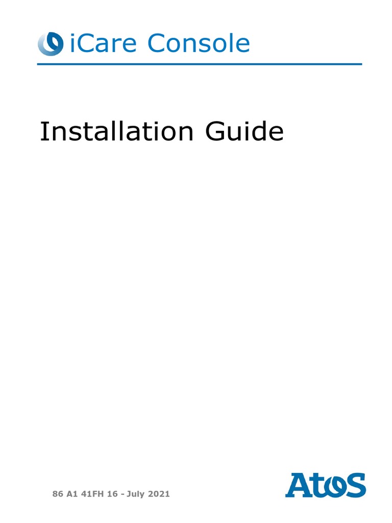 86A141FH16-iCare Installation | PDF | World Wide Web | Internet & Web