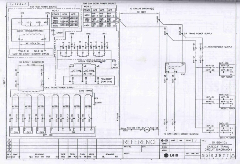 Diagram of a Dual Power Supply System with Labelled Components and ...