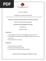 AFM D22 Examiner Report | PDF | Net Present Value | Cost Of Capital