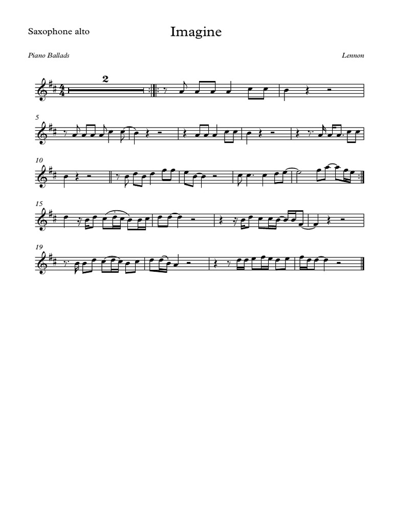 Imagine - Parties | PDF