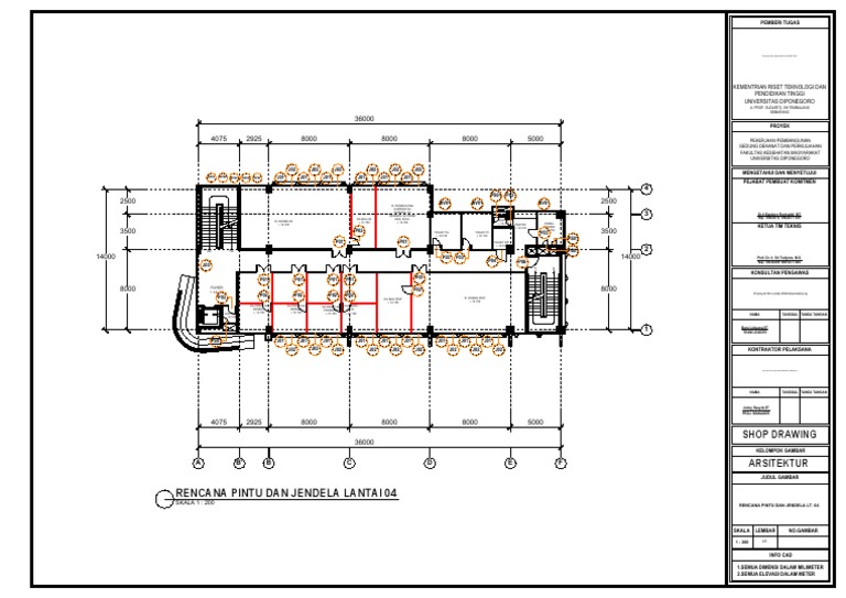 G.denah Kusen-Model 4 | PDF