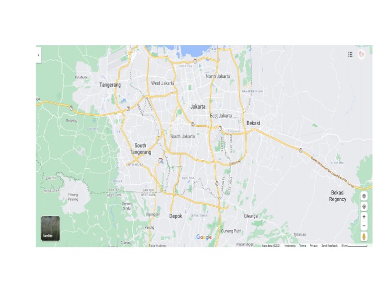 Peta Jabodetabek | PDF