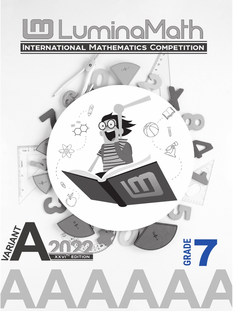 LuminaMath XXVI 2022 en Subiecte SCRISA A Clasa 7 | PDF