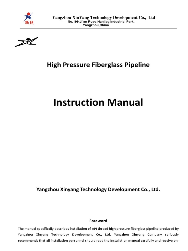 Erection and Installation Procedures | PDF | Pipe (Fluid Conveyance) | Adhesive