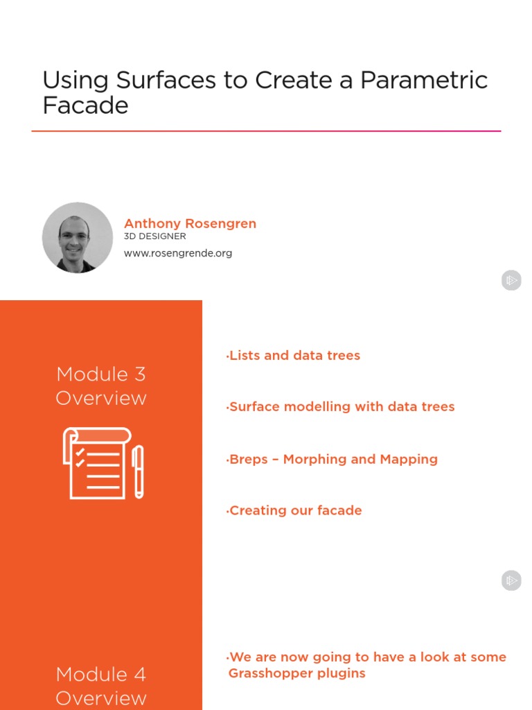 3 Grasshopper Architecture Introduction m3 Slides | PDF