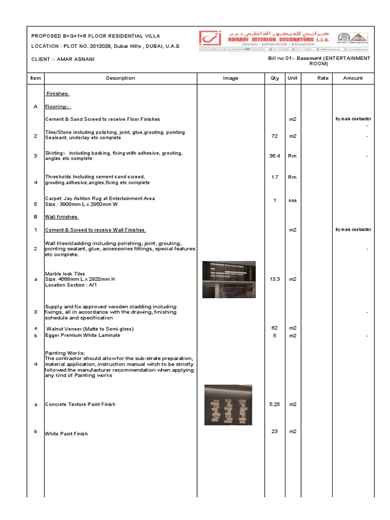 Basement Revised New | PDF | Countertop | Flooring