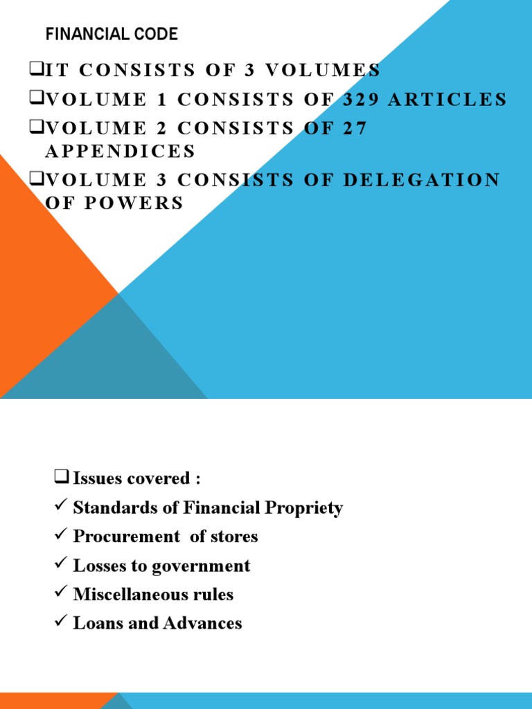 1.financial Code | Download Free PDF | Business | Private Law