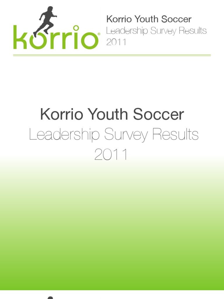 Korrio Leadership Survey Results Report | PDF | Social Media | Popular ...