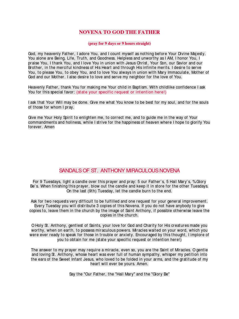 Prayers For Every Need | PDF