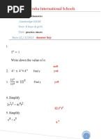 IGCSE Mathematics Formula Sheet | PDF | Circle | Triangle