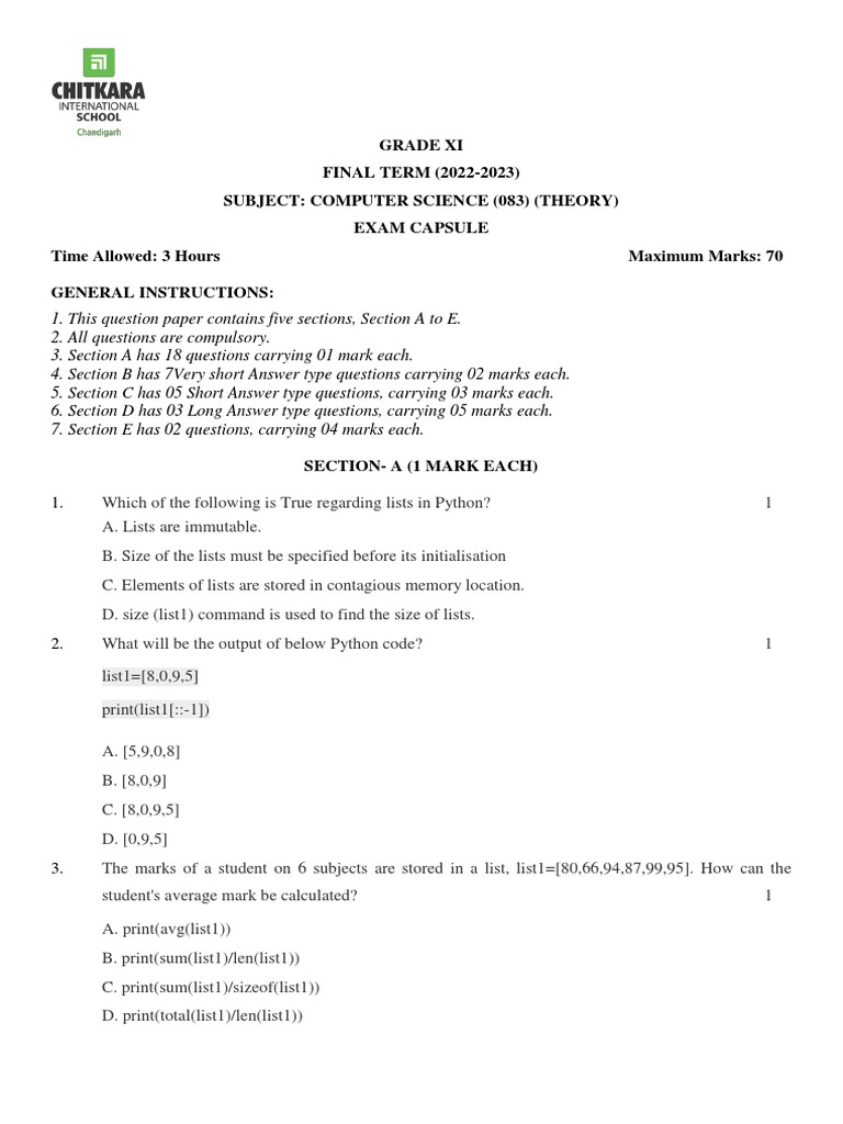 Resource 20230216201018 G11 Computer Sci. (Exam Capsule) | PDF | Social Networking Service ...