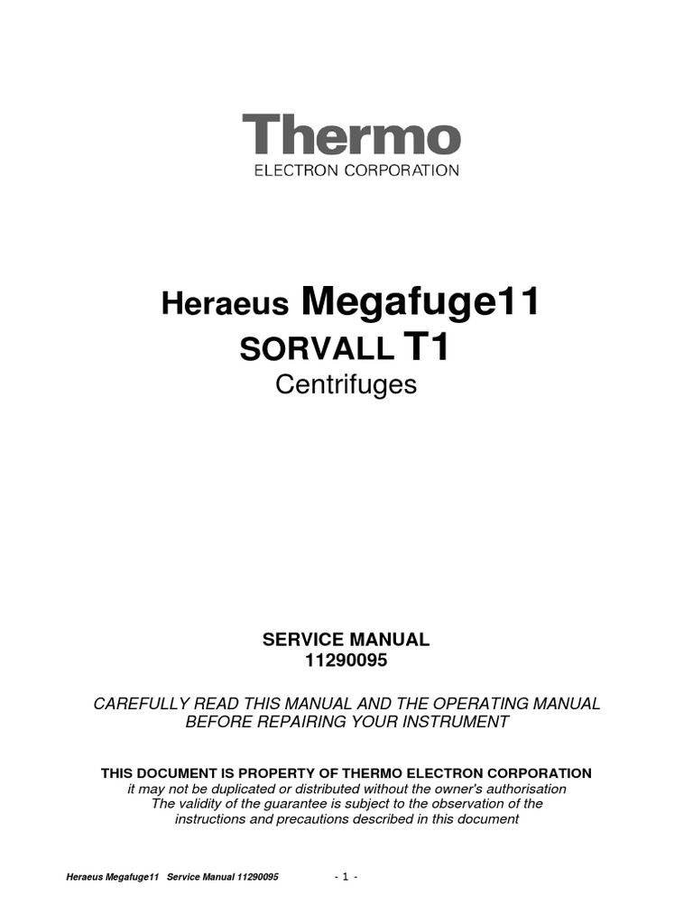 17705-00 - Service Manual | PDF