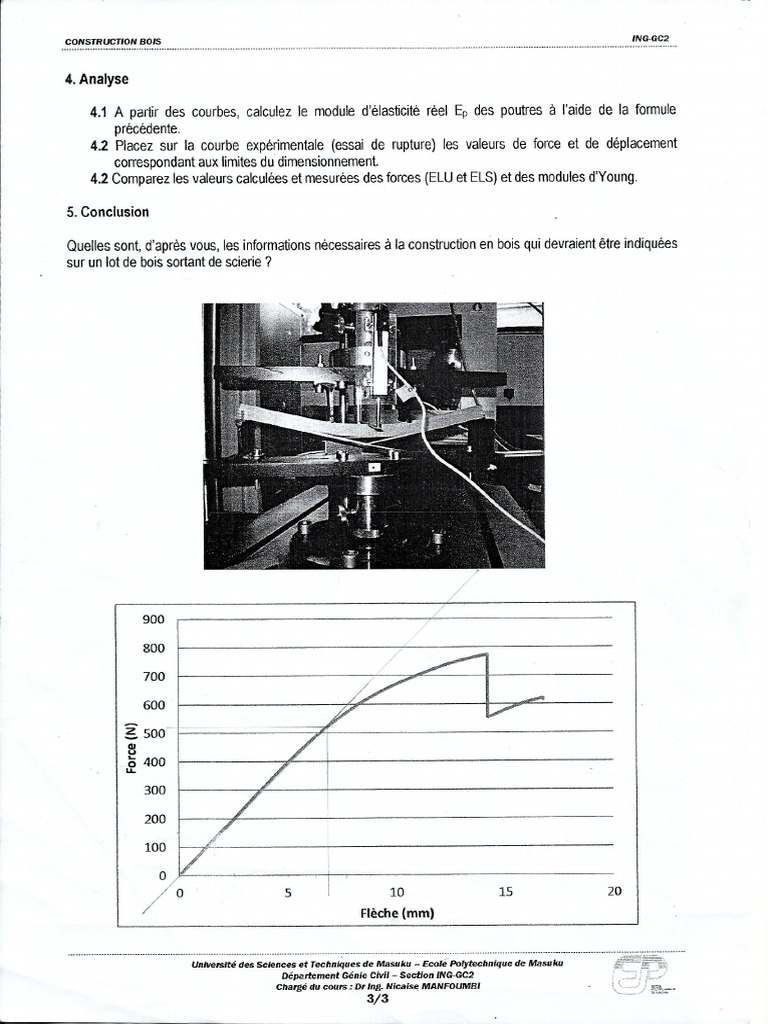 Courbe Essai Destructif | PDF