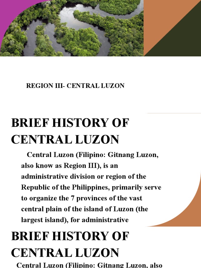Region Iii-Central Luzon | PDF